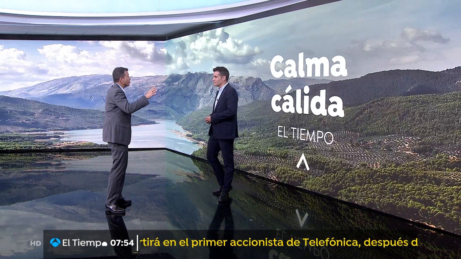 César Gonzalo asegura que continúa la calma con más calor y alguna ...