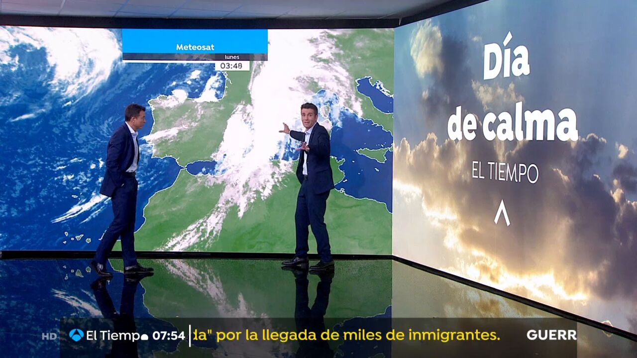 La previsión de César Gonzalo: Un día de calma, antes de la llegada de ...
