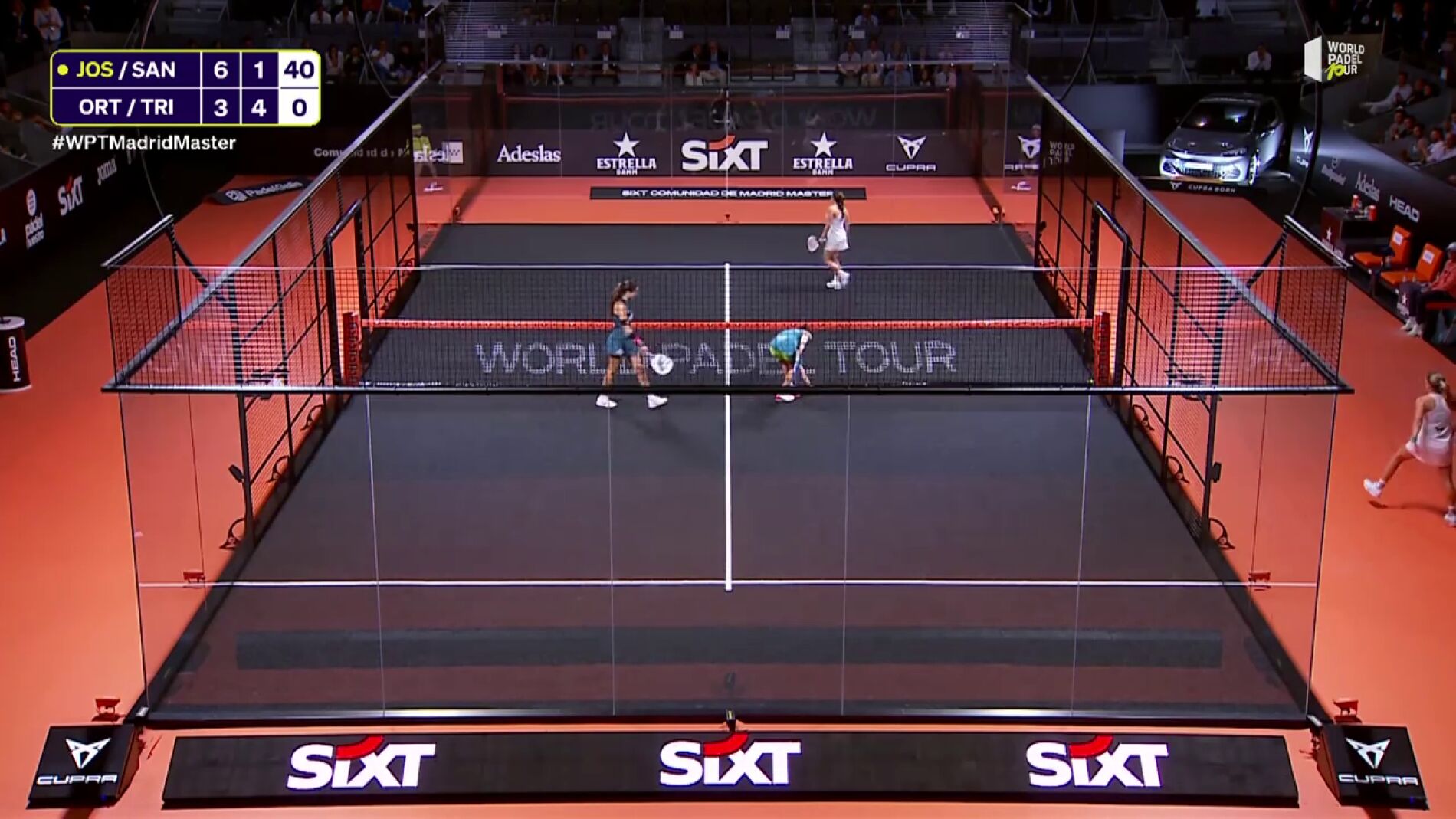 Colosal salida de pista de Ari Sánchez en la final Madrid Master del ...