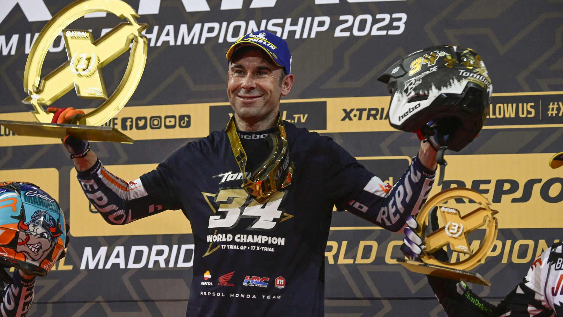 El inaudito récord de Toni Bou: ¡34 veces campeón del mundo de trial!