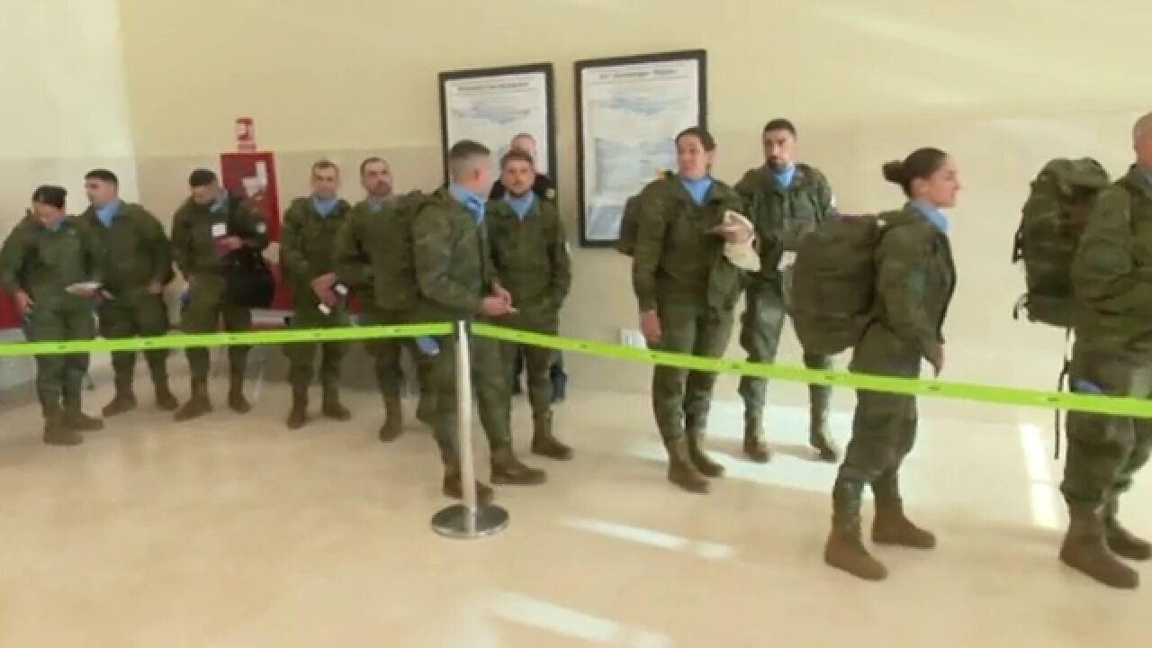 Relevo en el contingente español en el Líbano: parten 90 militares ...