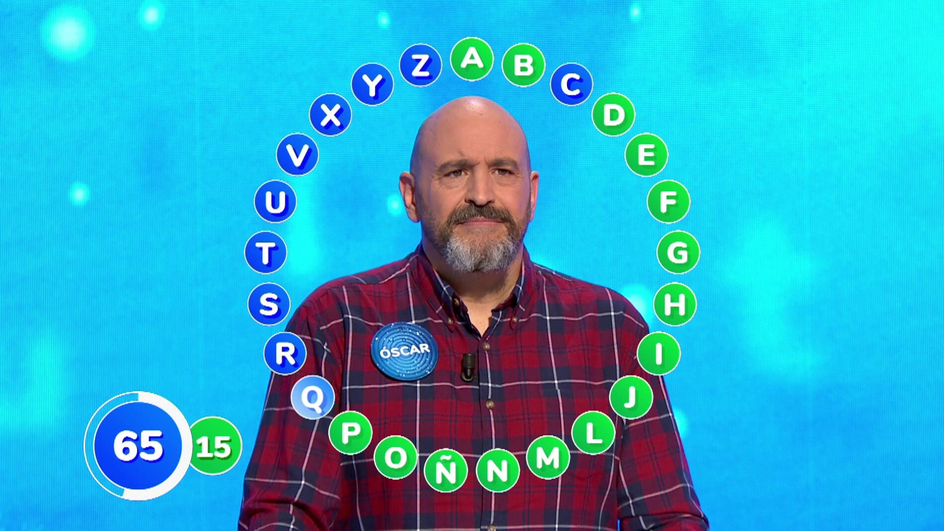 ¡13 aciertos seguidos! Óscar se luce en su Rosco 50 frente al lapsus ...