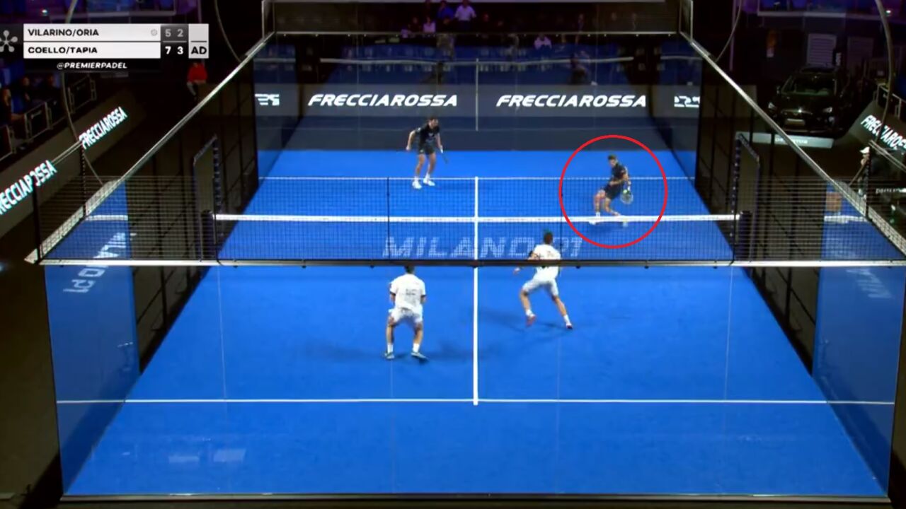 La barbaridad de Agustín Tapia en el Premier Padel de Milán