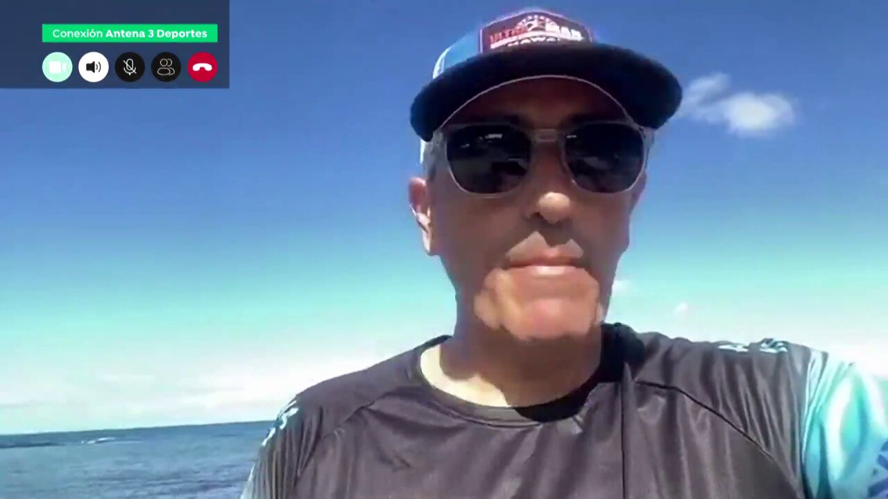 El calvario de Miguel Ángel Domínguez en el Ultraman de Hawái