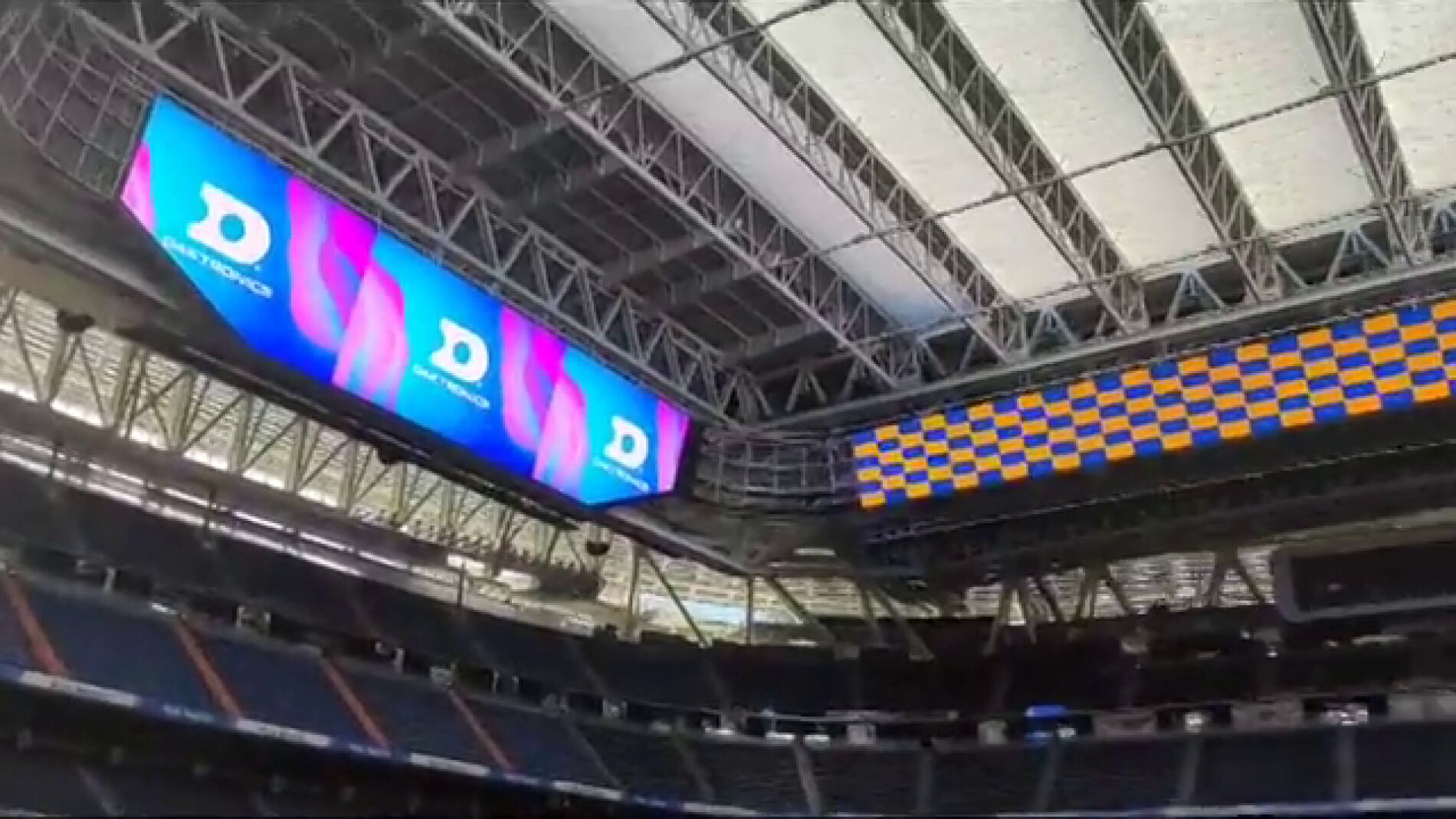 Así es el videomarcador 360 del nuevo Bernabéu, la joya de la corona del estadio