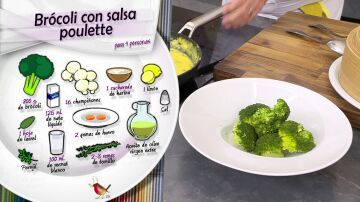 Receta de brócoli con salsa poulette, de Karlos Arguiñano: "Vais a ver ...