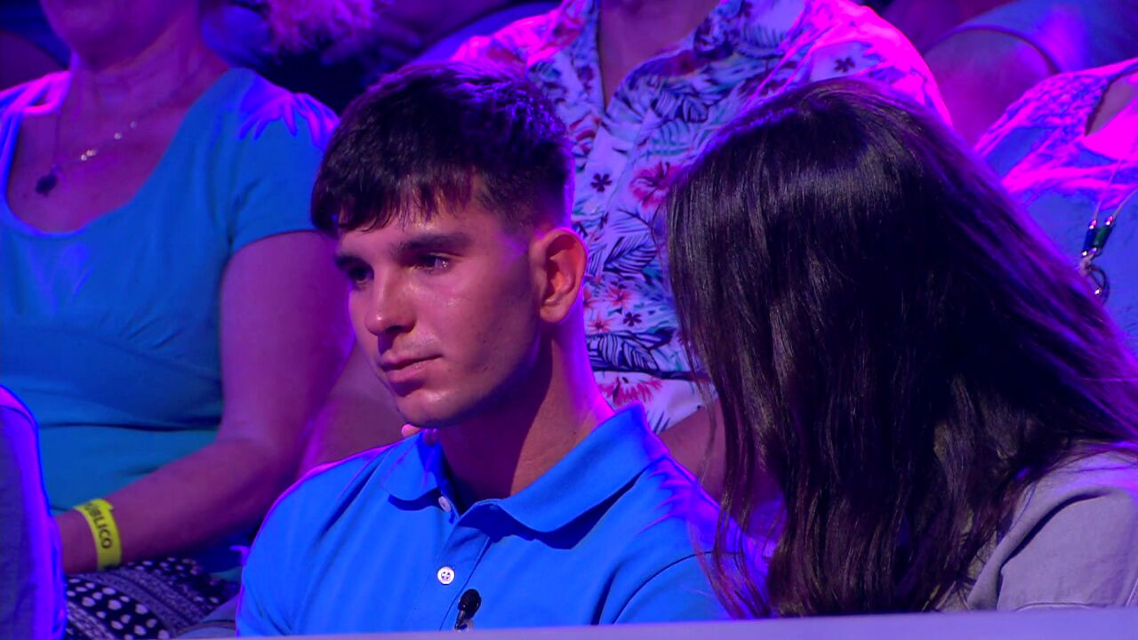 La emoción puede con el hijo de Euken y Cristina: rompe a llorar al ...