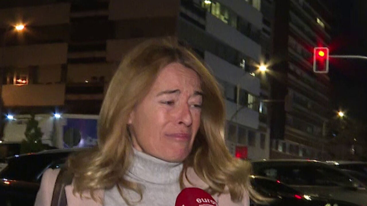 Mónica Martín Luque, devastada y deshecha en lágrimas tras la muerte de ...