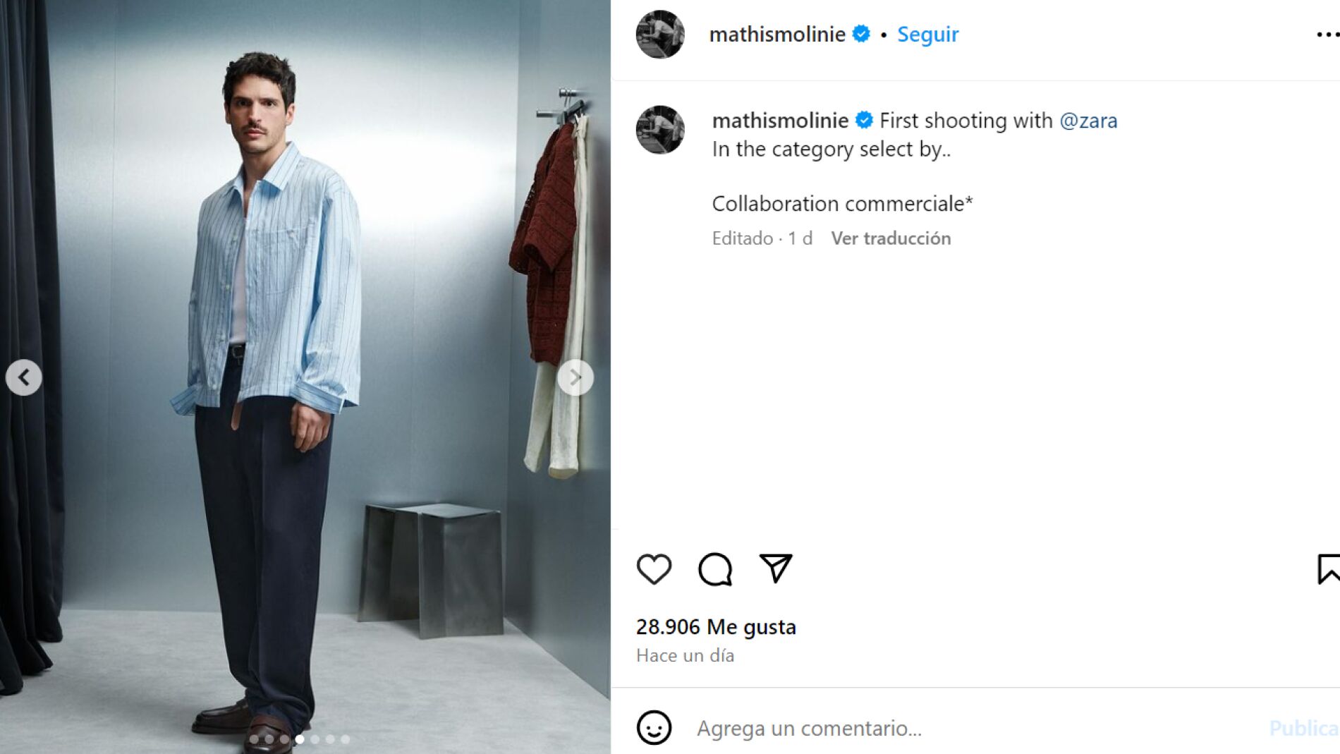 Zara lanza una colaboración con el cocinero e influencer francés Mathis ...