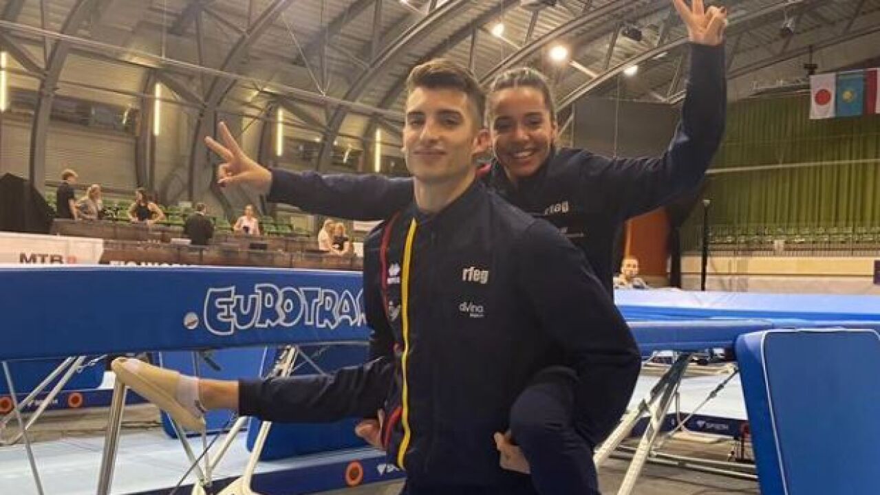 Noemí Romero y David Vega harán historia en saltos de trampolín en ...