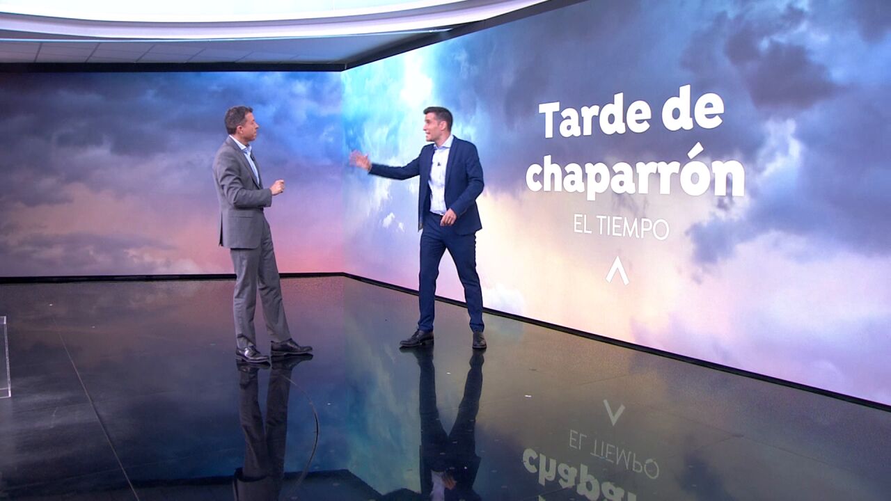 El anuncio de César Gonzalo: "Chaparrones hasta el jueves, después calor"