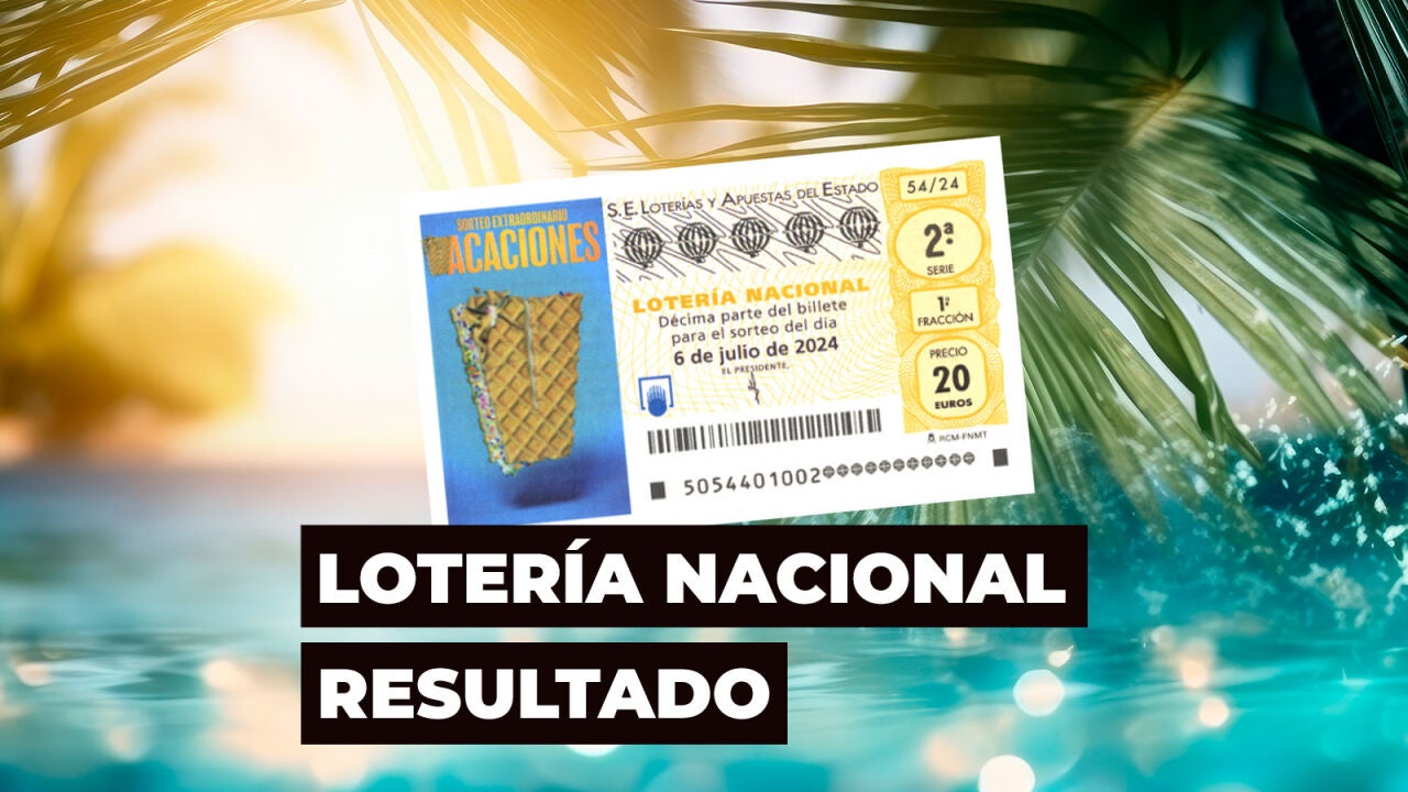 Comprobar Sorteo Lotería Nacional: resultados del Sorteo Extraordinario ...