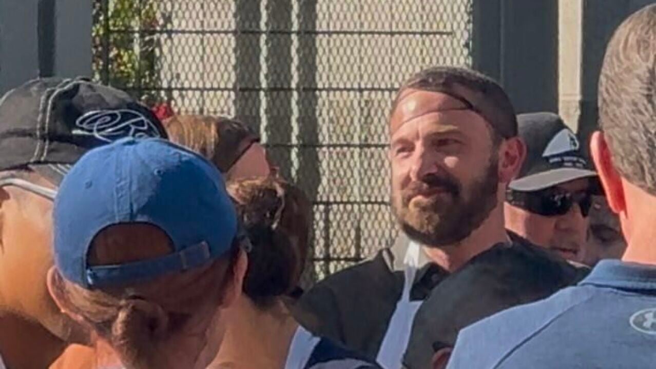 La cara de felicidad de Ben Affleck al pasar el Día de Acción de ...
