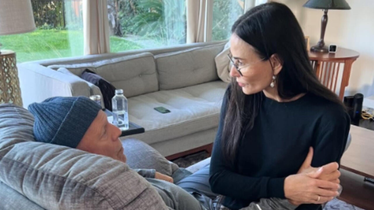 Demi Moore cuenta que visita cada semana a Bruce Willis mientras avanza su demencia: "Siempre ...