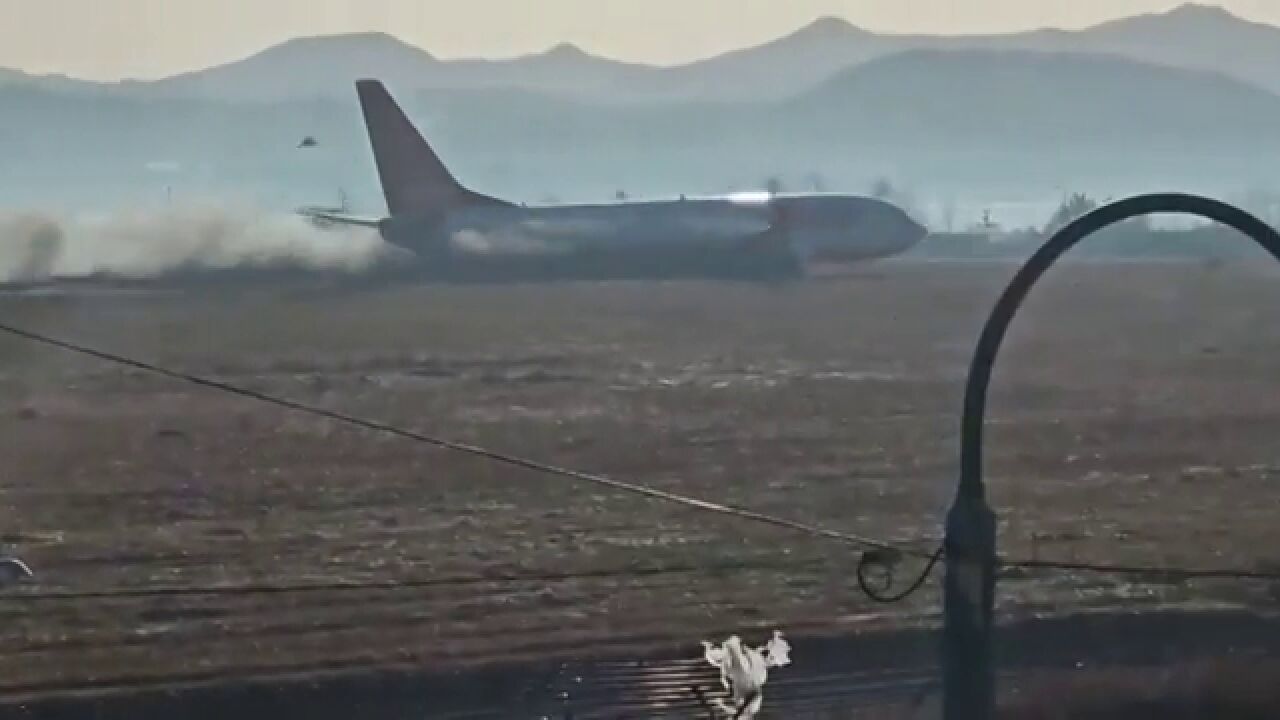 Vídeo del momento del accidente de avión en Corea del Sur