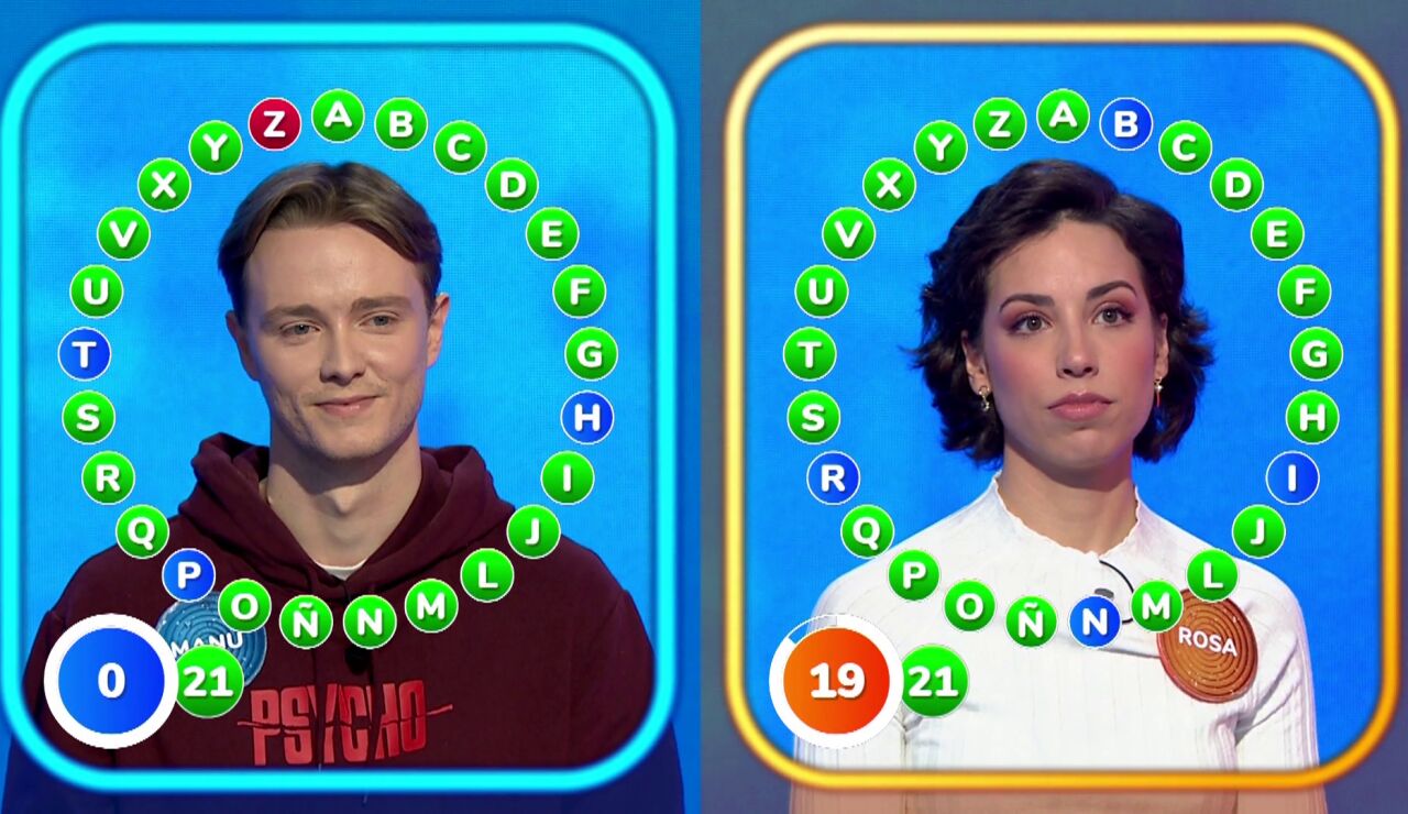 El rosco virtual de Pasapalabra