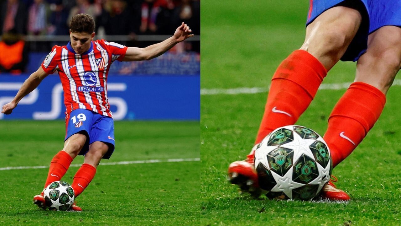 ¿Hubo doble toque de Julián Álvarez en el penalti? Las imágenes del ...