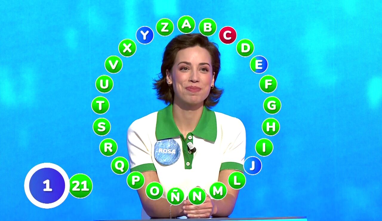 El rosco virtual de Pasapalabra