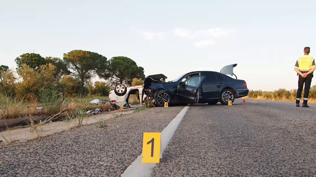 Los tres menores muertos en el accidente de Cuenca tenían 8 meses, 2 y ...