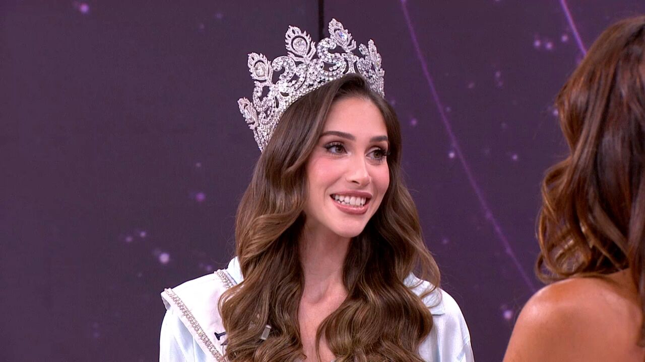 La emoción de Andrea Valero tras convertirse en Miss Universo España ...