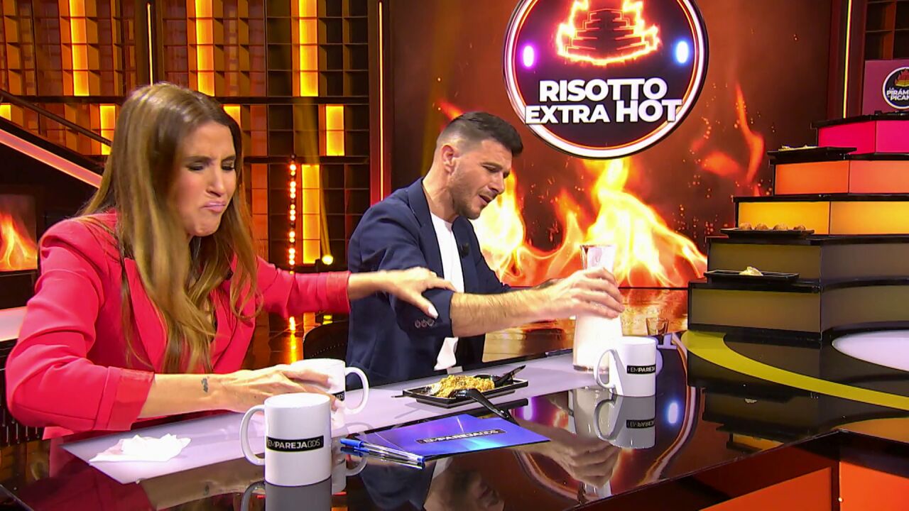 Joaquín y Susana Saborido sufren con la prueba más picante de ...