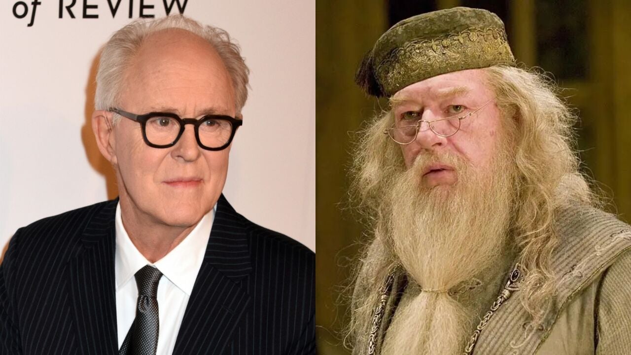 Las primeras imágenes de Dumbledore en la serie de Harry Potter ...