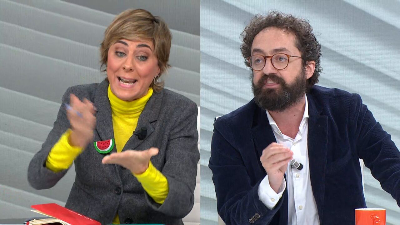 La reacción de Joaquín Manso a los ataques al periodismo de Lorena Ruiz -Huerta: "Esto es un ...