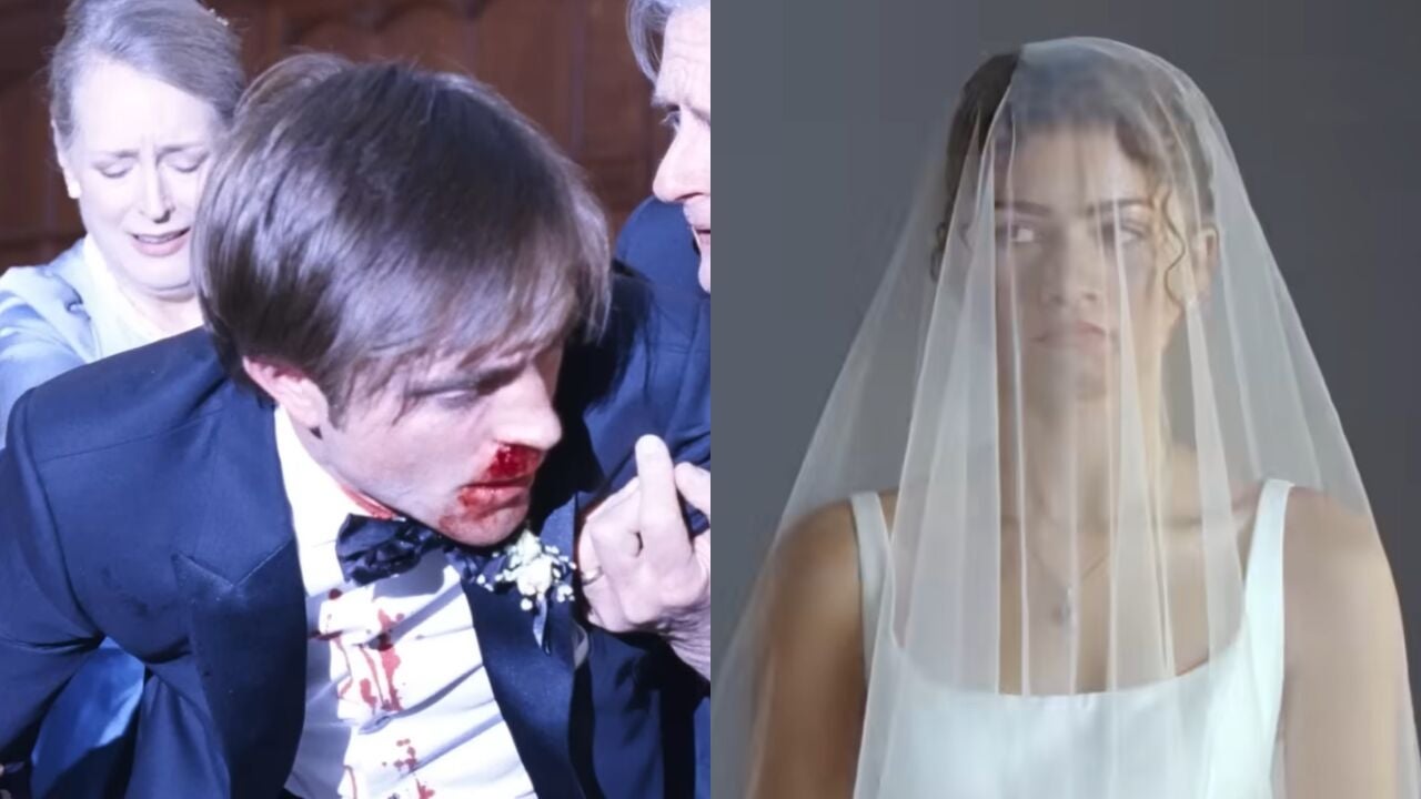 La trágica boda de Robert Pattinson y Zendaya que acaba con el novio ensangrentado: No te ...