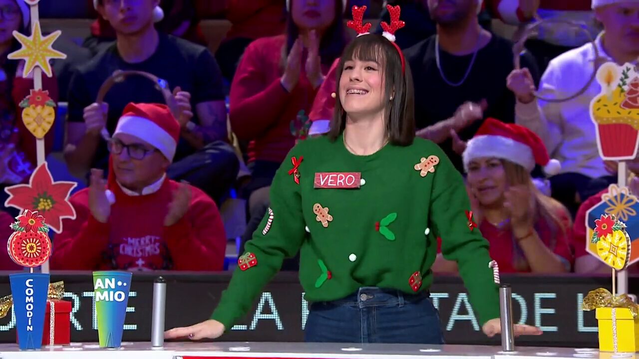 Vero consigue el pase a la final con un increíble panel de ¡1.040 eros!