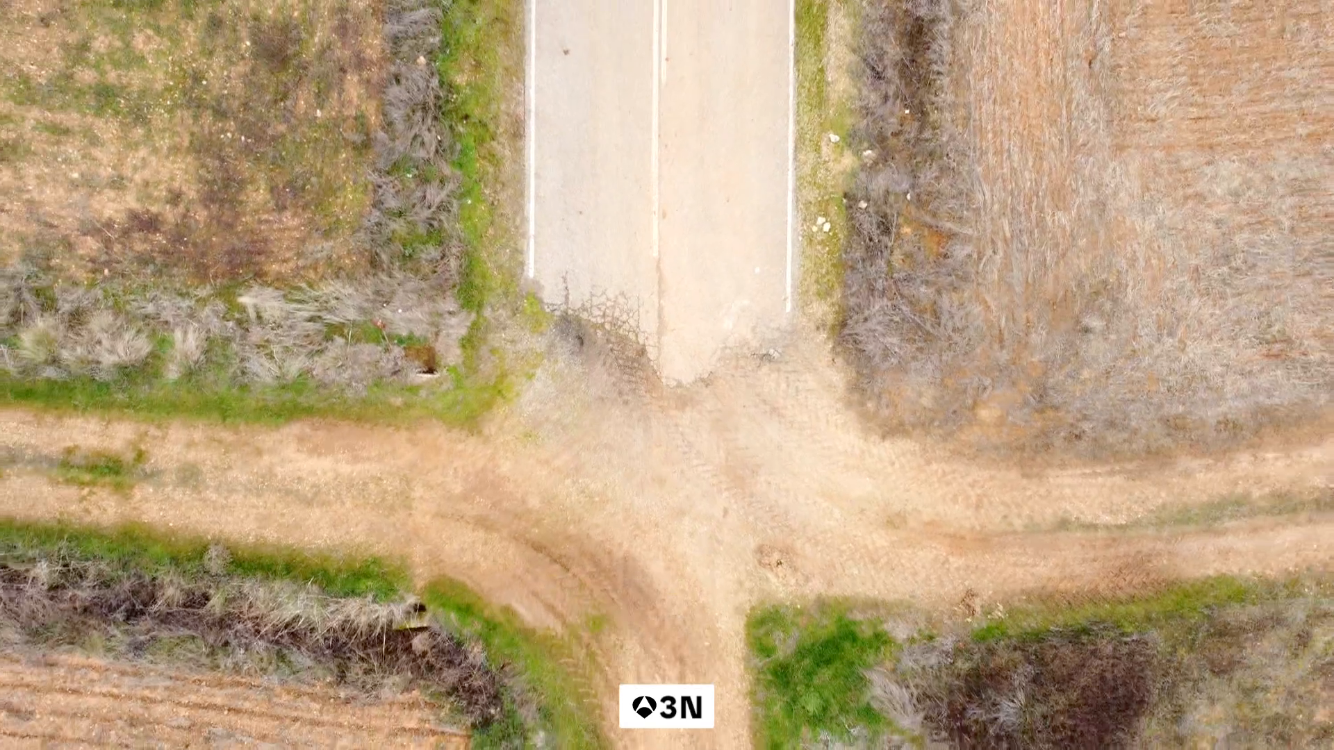 La carretera a la nada: así la encontramos en Google Maps