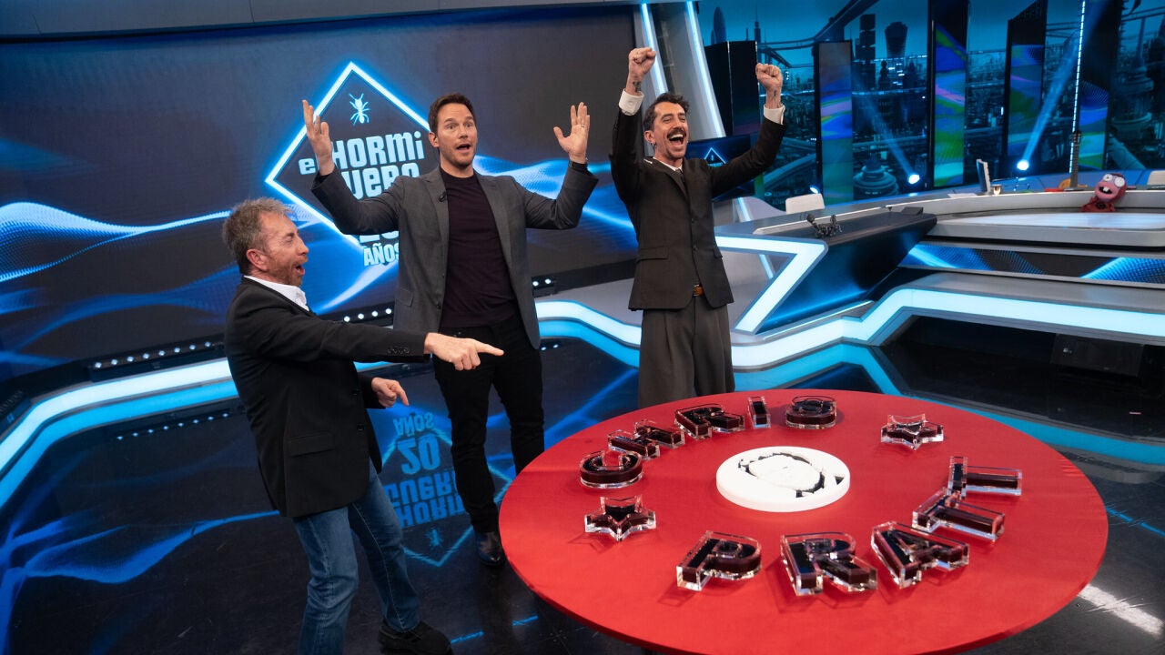 El Hormiguero rinde homenaje a Chris Pratt con un espectacular ...