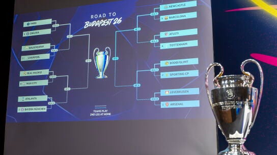 Así queda el cuadro final de la Champions League 2025 - 2026, con los ...