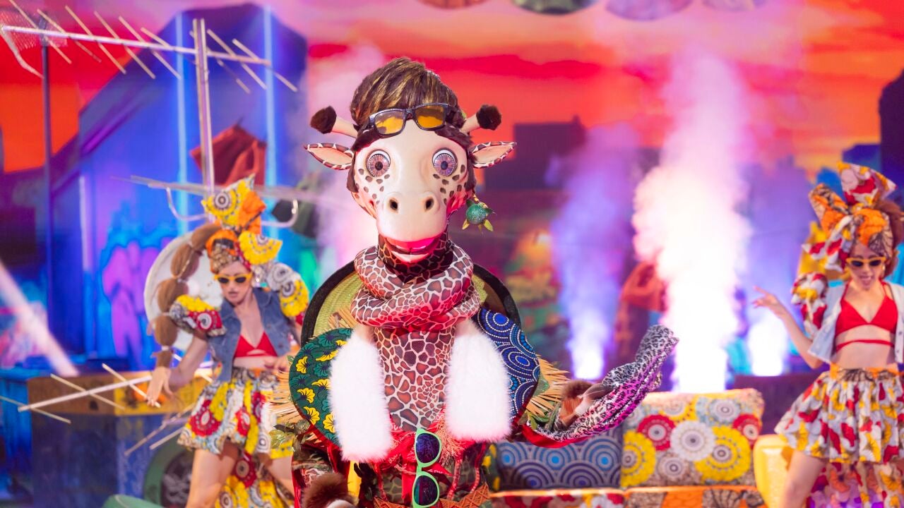 Mask Singer, en directo: David Cantero, cuarto clasificado como jirafa