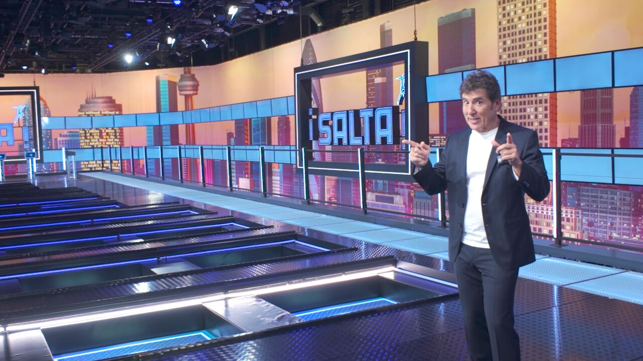 Tour por el impresionante plató de ¡Salta! con Manel Fuentes: "Esto da ...