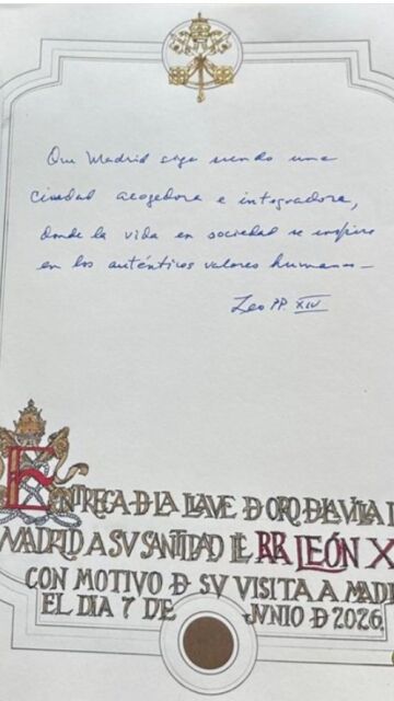 Última hora de la visita del Papa León XIV a Madrid en directo: Más de ...