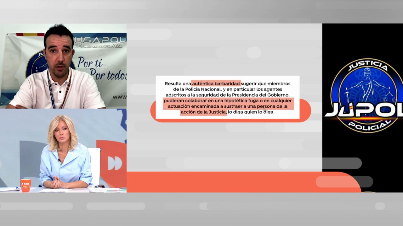 El portavoz de Jupol responde a las acusaciones del juez Peinado: "Nos ...