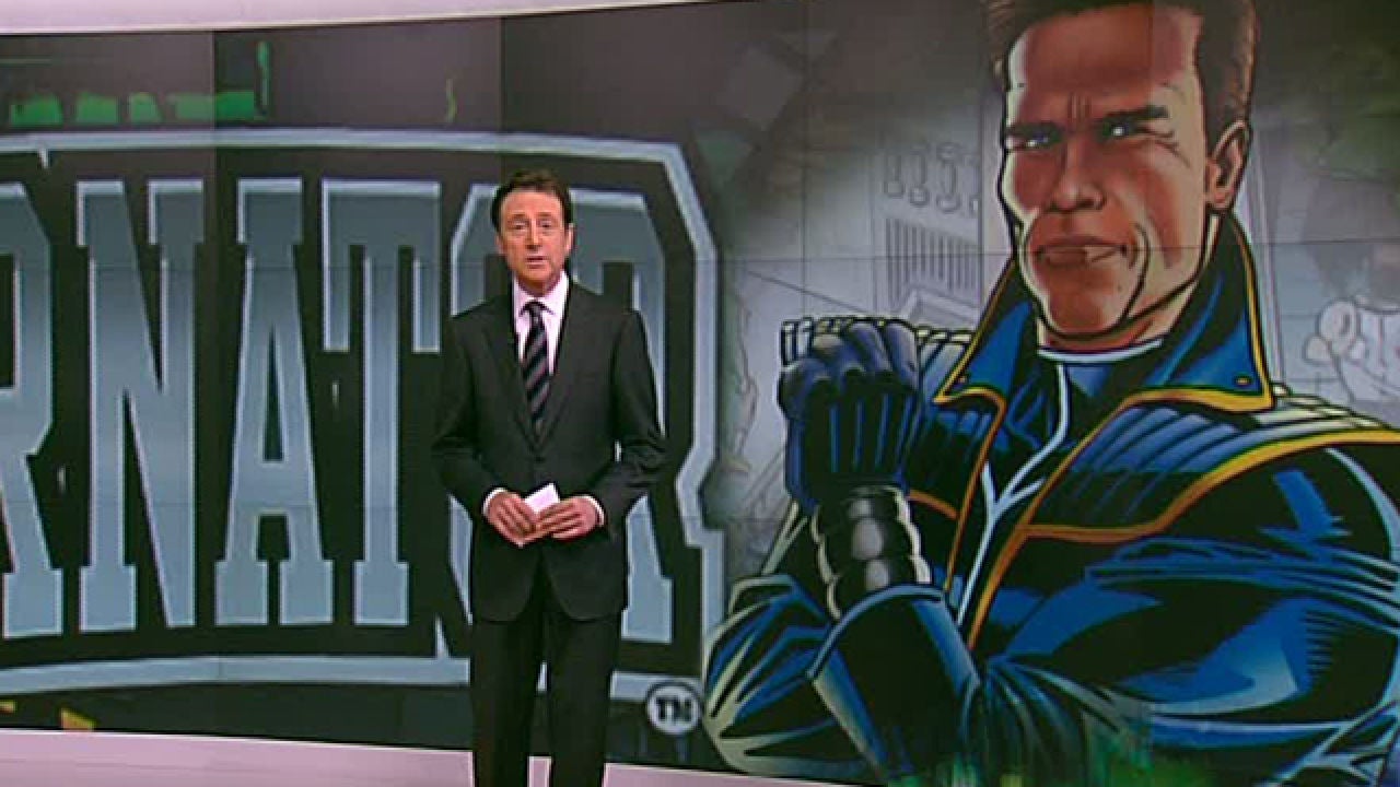 Schwarzenegger se convierte en personaje de cómic en 'The Governator'