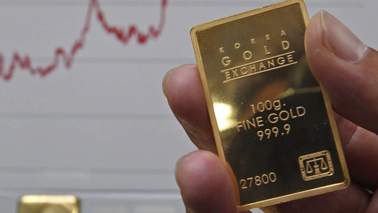 La onza de oro alcanza un precio histórico con una subida del 3,1%