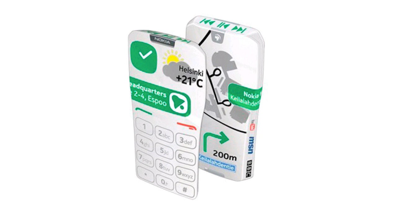 Un Nokia táctil por delante... y por detrás