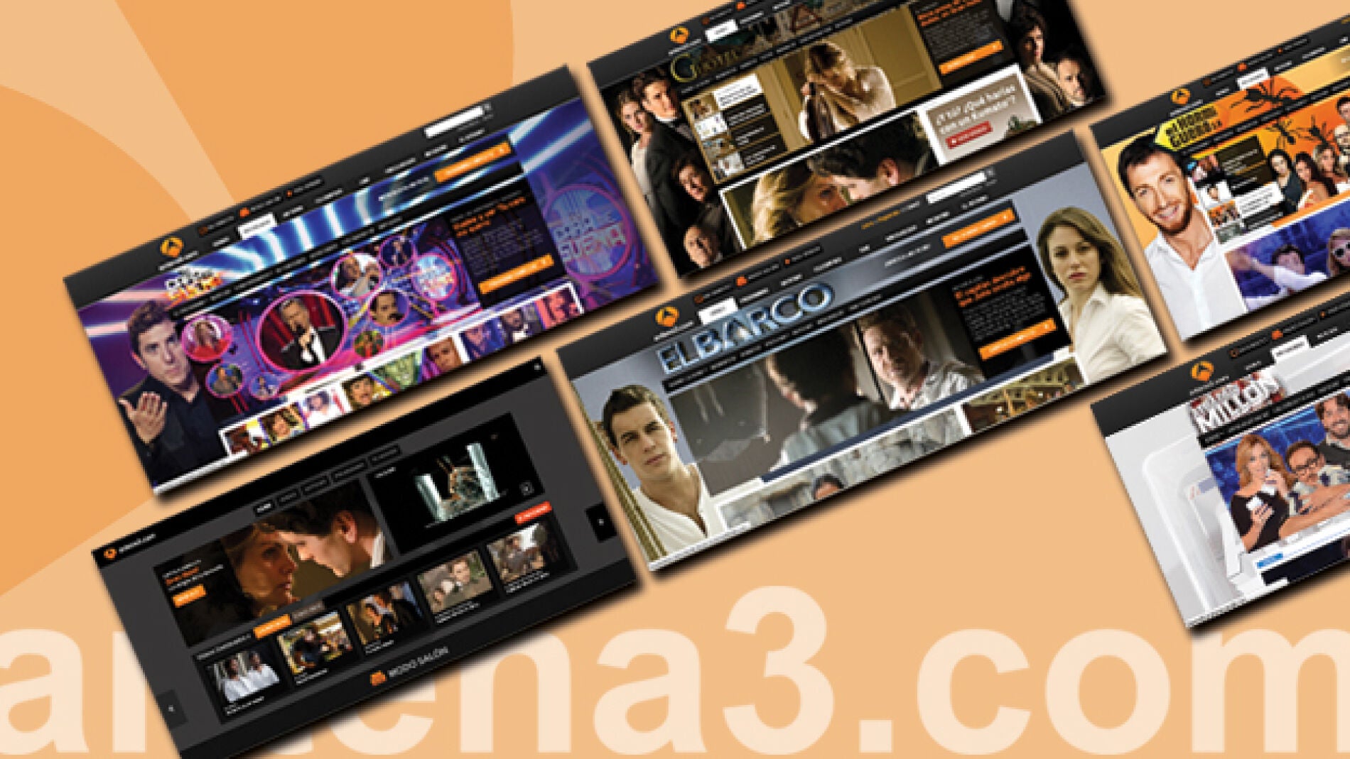 Antena3.com se consolida como la web de TV más visitada de España