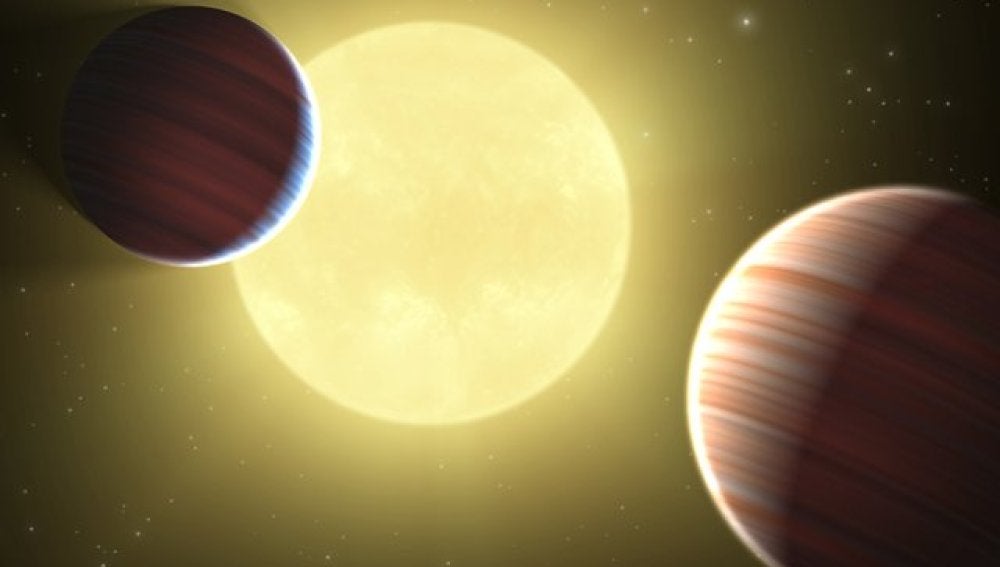 Encuentran dos nuevos planetas que orbitan alrededor de dos soles