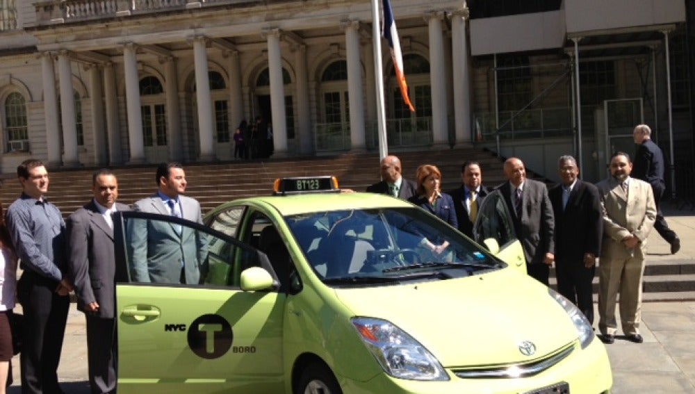 Nueva York tendrá taxis verdes en honor a la Gran Manzana