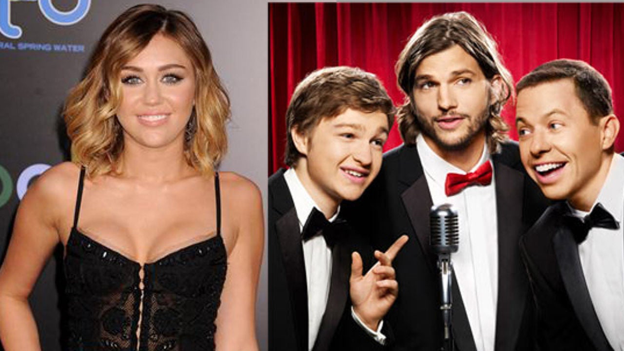 Miley Cyrus Dos Hombres Y Medio El Punto Y Final De La Relación De