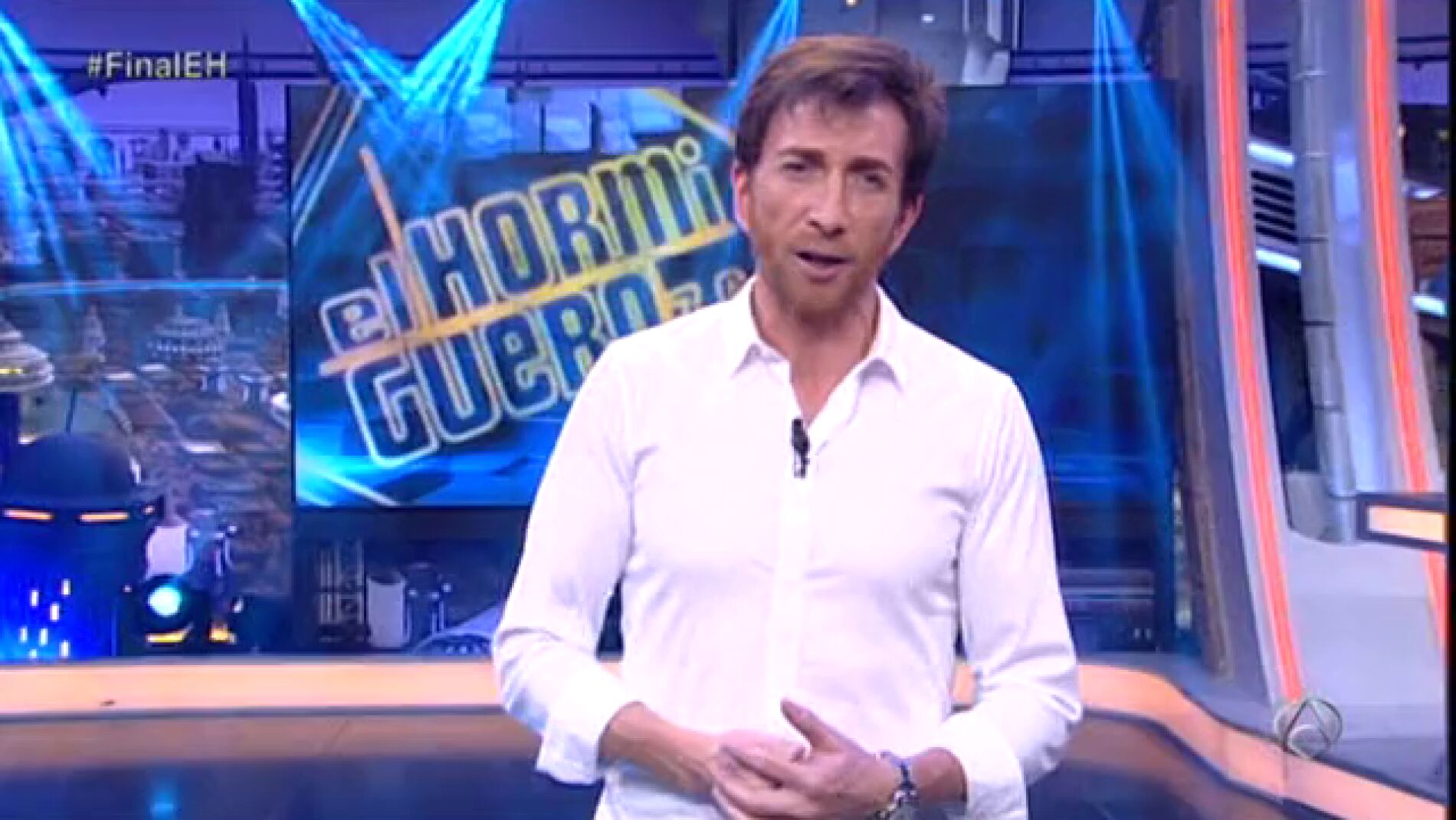 Pablo Motos: "Lo mejor de este país es su gente, demostrad lo que valéis"