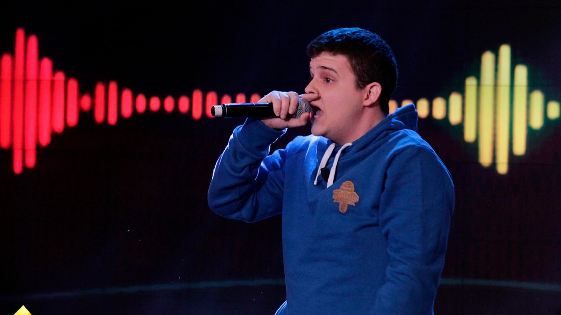 El rapero Arkano improvisa en 'El Hormiguero'