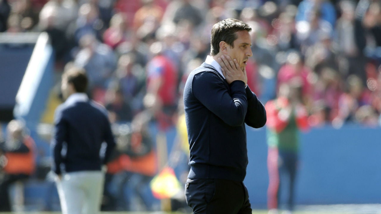 Gary Neville: "Nuestra imagen contra el Levante es inaceptable e ...