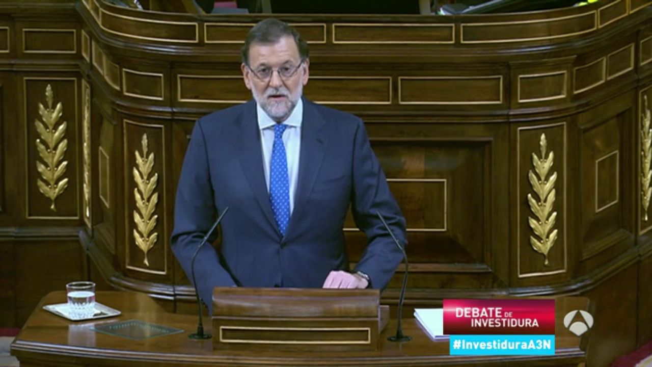 Las cinco frases clave del discurso de Mariano Rajoy en el acto de ...