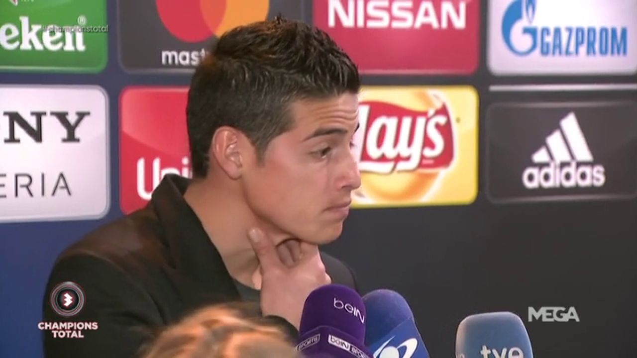 James: "Pensé mucho, pero el Real Madrid es el club en el que quiero estar"