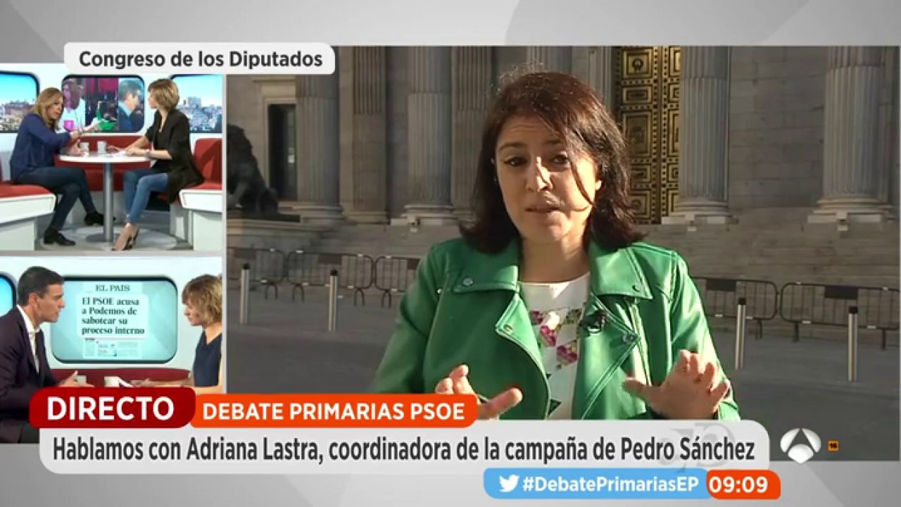 Adriana Lastra: "Para volantazos el que dio Díaz cuando decía 'no es no ...