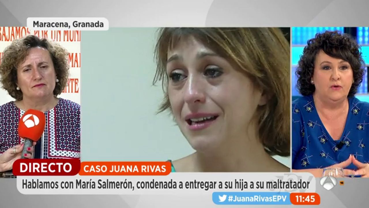 María Salmerón: "Mi hija tenía 9 años cuando la llevaron con un ...
